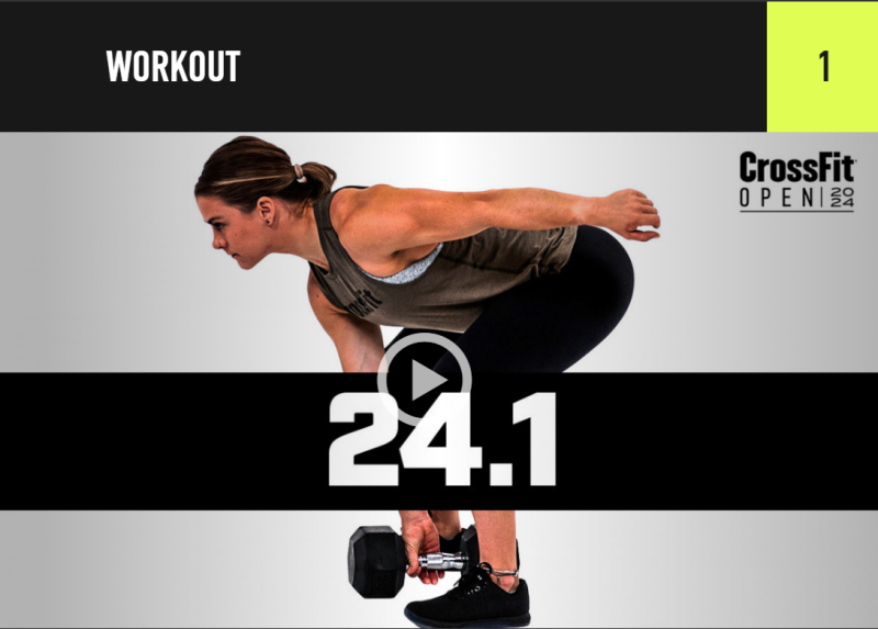 [CrossFit Open / 크로스핏 오픈] 크로스핏 오픈24.1 와드 공개 :: 와드 설명 / Scorecard 해석 ...
