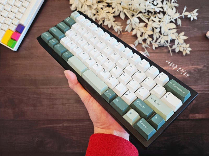 스웨그키 Qwertykeys QK60 R2 WK, 포커배열 커스텀 키보드 입문용 내돈내산 사용기 : 네이버 블로그