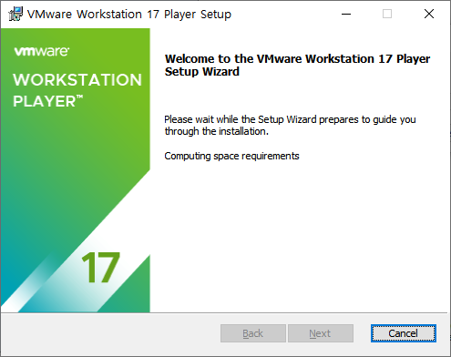 개인용 무료 가상머신: VMware Workstation 17 Player 설치 : 네이버 블로그