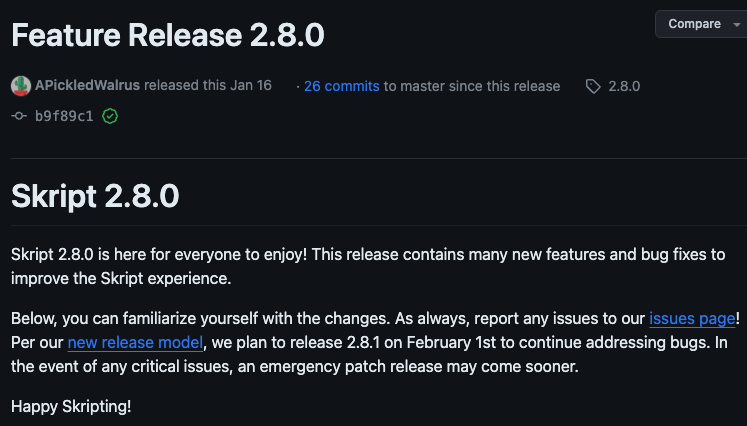 Skript 2.8 업데이트 (번역) : 네이버 블로그
