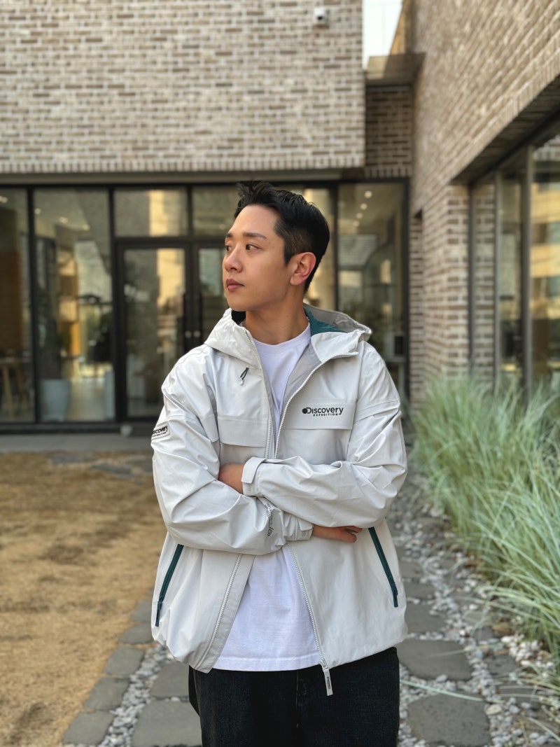 디스커버리 남성 바람막이 리뷰 고어텍스 자켓 코디 추천 네이버 블로그
