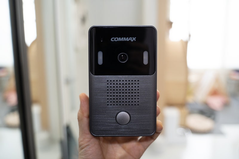 코맥스 비디오폰 CAV-77MG 인터폰 초인종 설치 후기 : 네이버 블로그