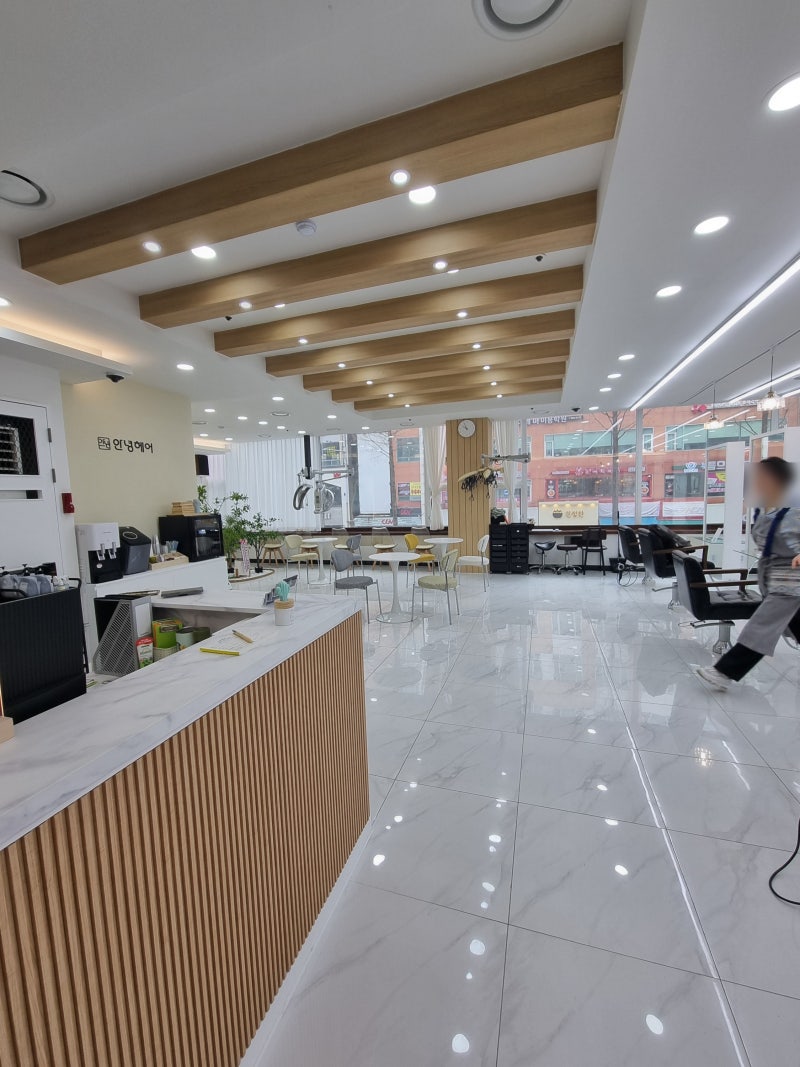 김포 사우동 미용실 안녕헤어 에서 새치염색 전체염색가격 주차팁 솔직후기 네이버 블로그