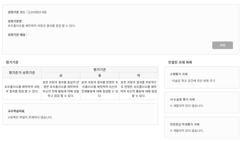 2015 2022 개정 교육과정 및 평가기준 성취기준 다운로드 고등학교 미술 네이버 블로그