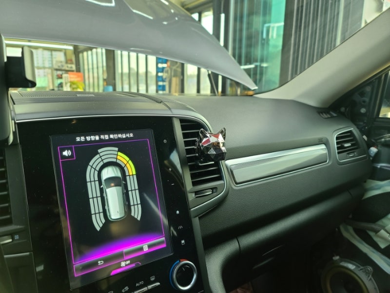 창원에서 오신 르노 QM6 순정 전방센서 및 순정 사각지대 측후방감지(순정 100% 인스톨)시공-WJ 우준오토 ☆ : 네이버 블로그
