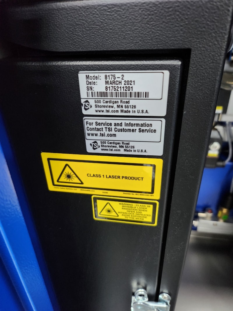 TSI 분진포집효율 측정장비 모델명 TSI-8130A 중고설비 : 네이버 블로그