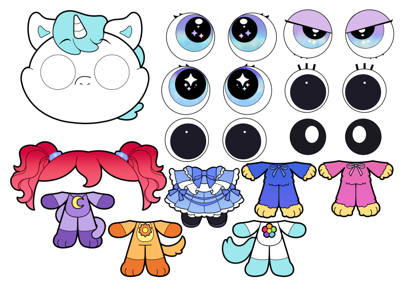 (paper diy)😱Poppy Playtime😱 파피 플레이타임 코디북 만들기/무료도안/무료배포 : 네이버 블로그