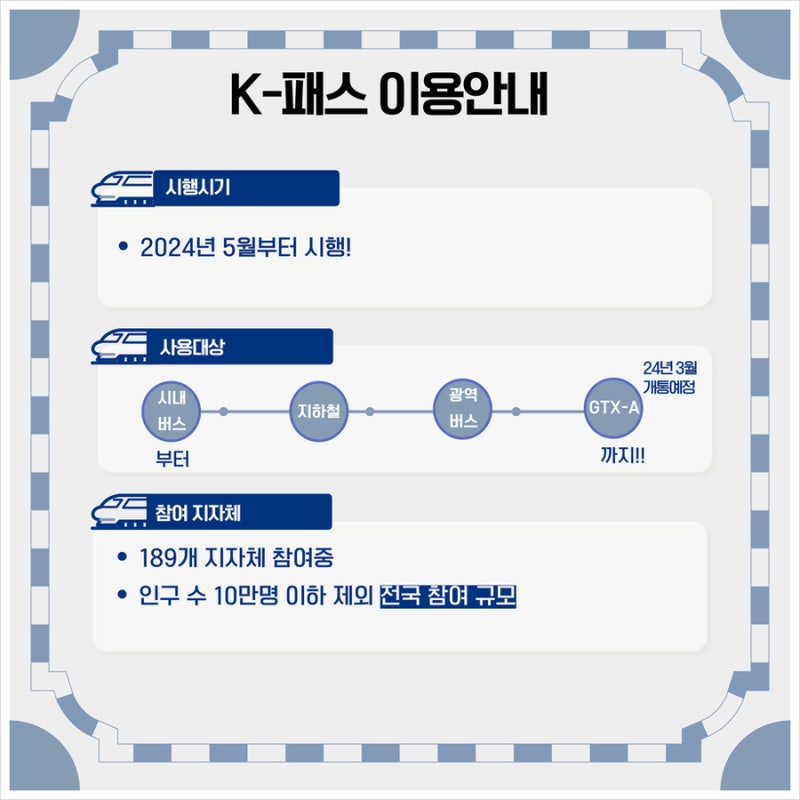 K-PASS 케이패스 대중교통 환급금 총 정리 : 네이버 블로그