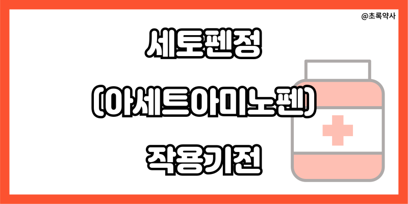 세토펜정 325mg 아세트아미노펜 성분 어린이 복용법 효능 효과 Ft 덱시부펜 교차복용 네이버 블로그
