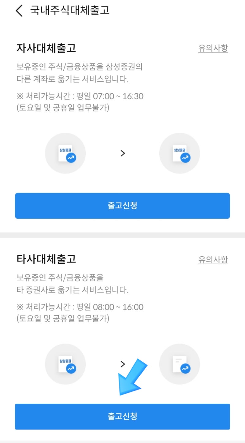 다른 증권사로 주식 옮기는 방법주식 옮기기 수수료feat 삼성증권 네이버 블로그