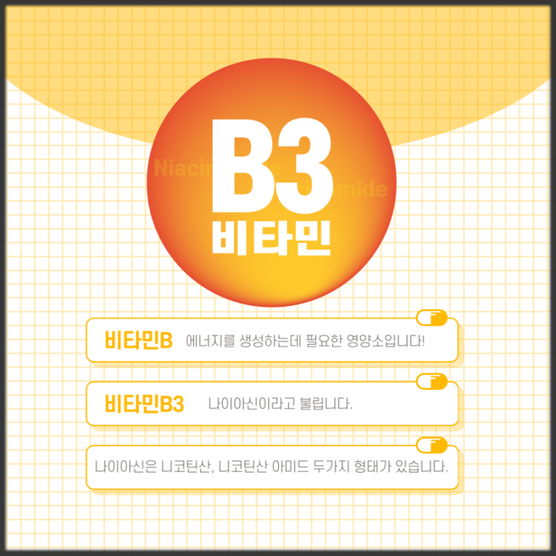니코틴산아미드 나이아신 비타민B3 효능 부작용 하루 섭취량 : 네이버 블로그
