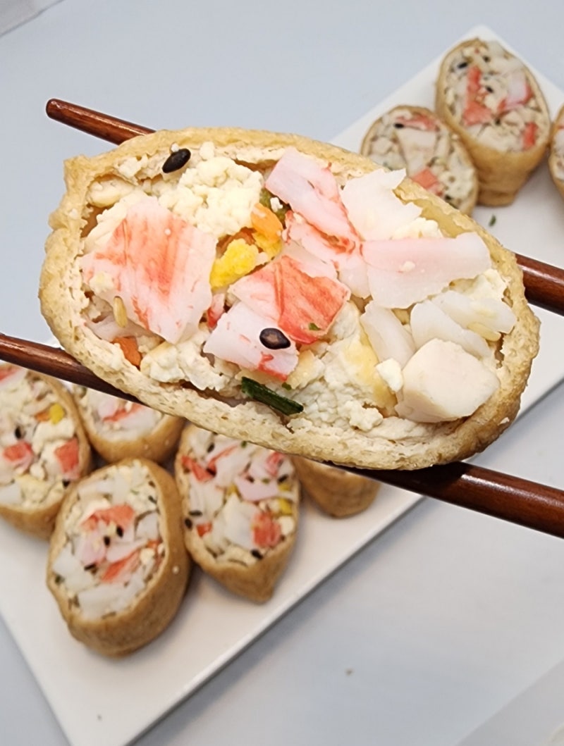 닭가슴살 두부유부초밥 유부초밥 만드는법 사각유부초밥 두부볶아 두부밥 맛살 올려 맛살유부초밥 저칼로리간식 다이어트저녁식단 요리