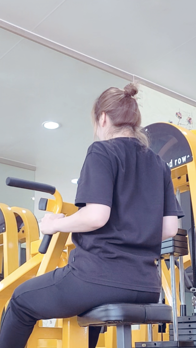 헬스장 등운동 머신기구 종류 5가지 루틴 네이버 블로그