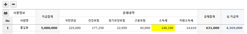 임금대장 And 임금명세서 양식 무료배포 2024년 3월 개정 소득세법 시행령 완벽하게 알려드려요 Ft 급여관리 엑셀 프로그램