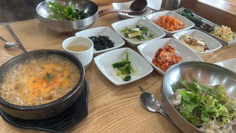 전주 서곡지구 맛집 전통 보리밥 청국장 콩마을 네이버 블로그
