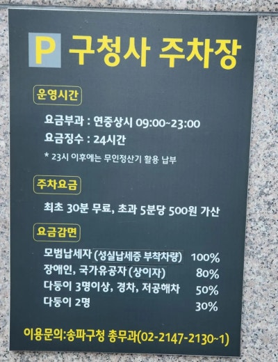 아이 여권 발급 준비 서류 와 수령시 준비물 발급 수수료 Ft송파구청 온라인예약 및 주차 네이버 블로그