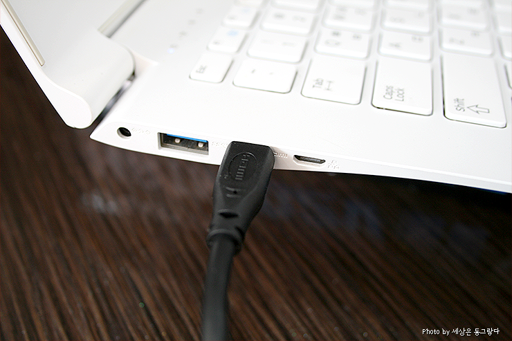 삼성 노트북 Micro Hdmi 케이블 듀얼 모니터 사용하기 윈도우 듀얼 모니터 화면 전환 방법 네이버 블로그