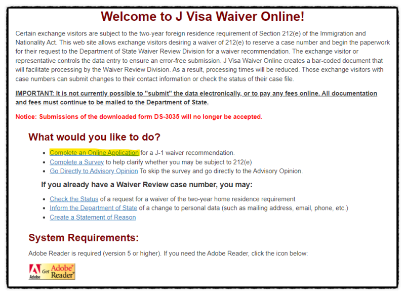 J1 waiver 절차와 타임라인 (귀국의무면제 상태 확인 방법) : 네이버 블로그