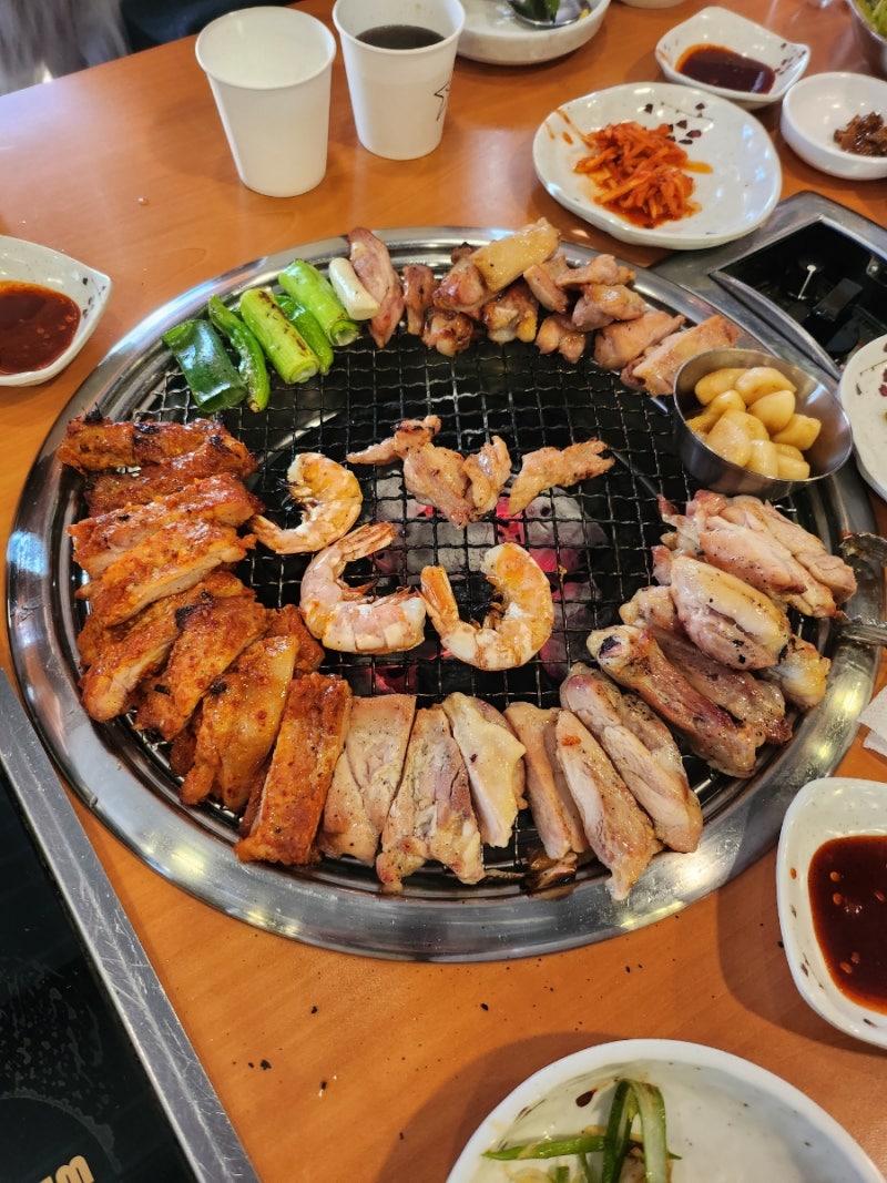 암사골 숯불 닭갈비 공릉 본점 가성비 좋은 소금 간장 양념 숯불 닭갈비 네이버 블로그