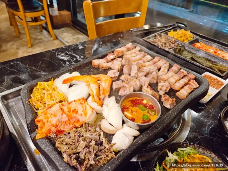 제주 조천 오션뷰 맛집 웨이팅은 필수 함덕그때그집 흑돼지 네이버 블로그