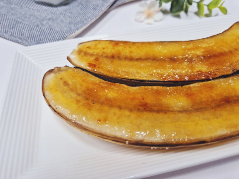 바나나 브륄레 만들기 토치 달콤한 바나나 설탕 구이 디저트 레시피 네이버 블로그