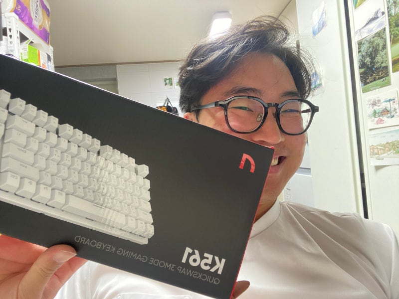 자유롭고 강력한 선택 ABKO 무선 기계식키보드 K561 : 네이버 블로그