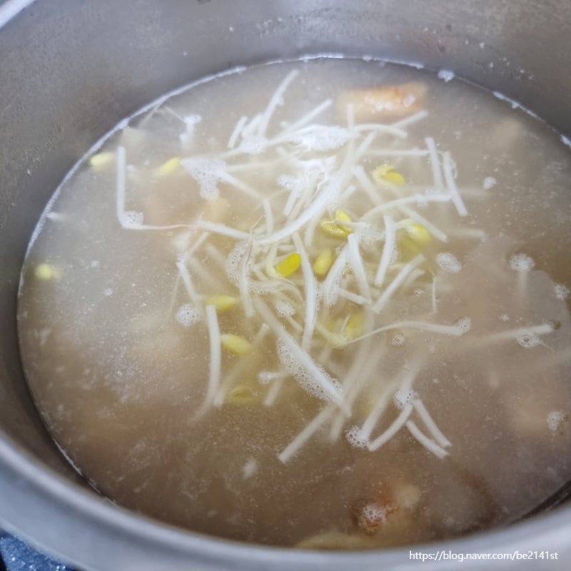 황태국 끓이는법 콩나물 황태해장국 백종원 북어국 레시피 황태콩나물국 만들기 네이버 블로그