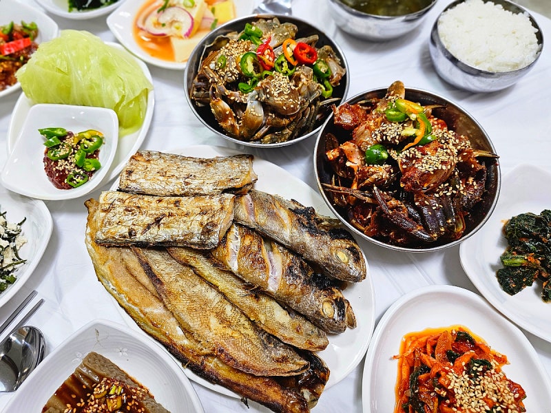 여수 간장게장 무한리필 맛집 푸짐한 백반 정식 네이버 블로그