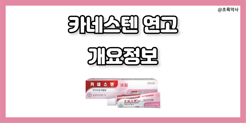 카네스텐 연고 크림클로트리마졸 곰팡이성 질염 치료제 사용법 네이버 블로그