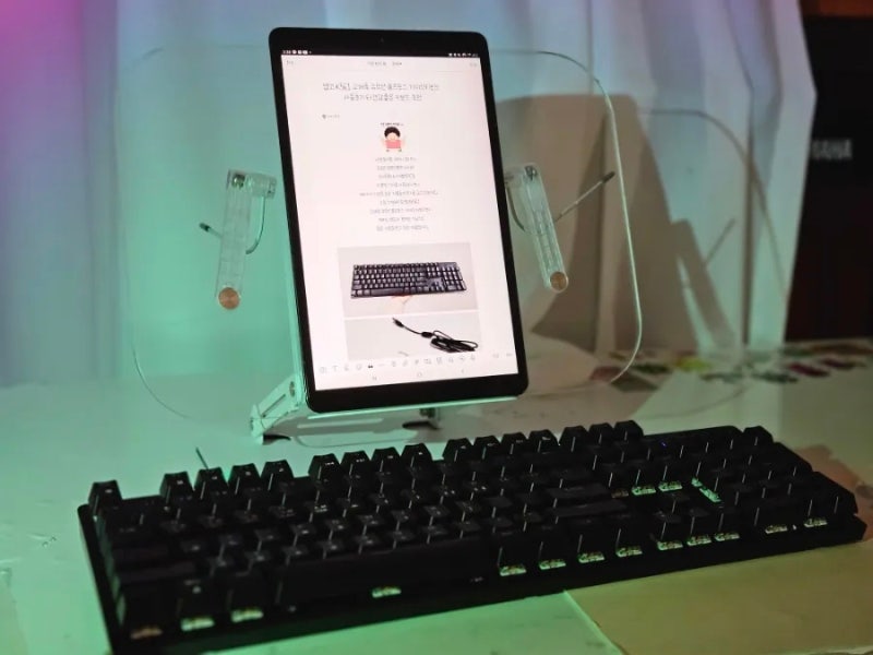 앱코 K561 교체축 유무선 블루투스 기계식키보드 사용후기 타건감좋은 키보드 추천 : 네이버 블로그