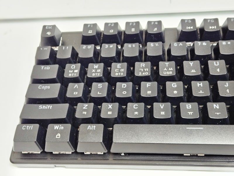 앱코 K561 교체축 유무선 블루투스 기계식키보드 사용후기 타건감좋은 키보드 추천 : 네이버 블로그