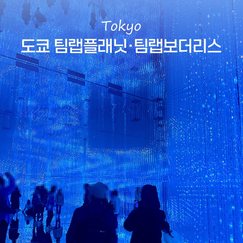 도쿄 팀랩 보더리스 플래닛 예약 가격 위치 차이점 및 관람 후기 네이버 블로그