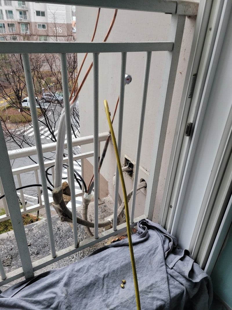 원주 에어컨 매립배관 가스누설 점검 확인 네이버 블로그