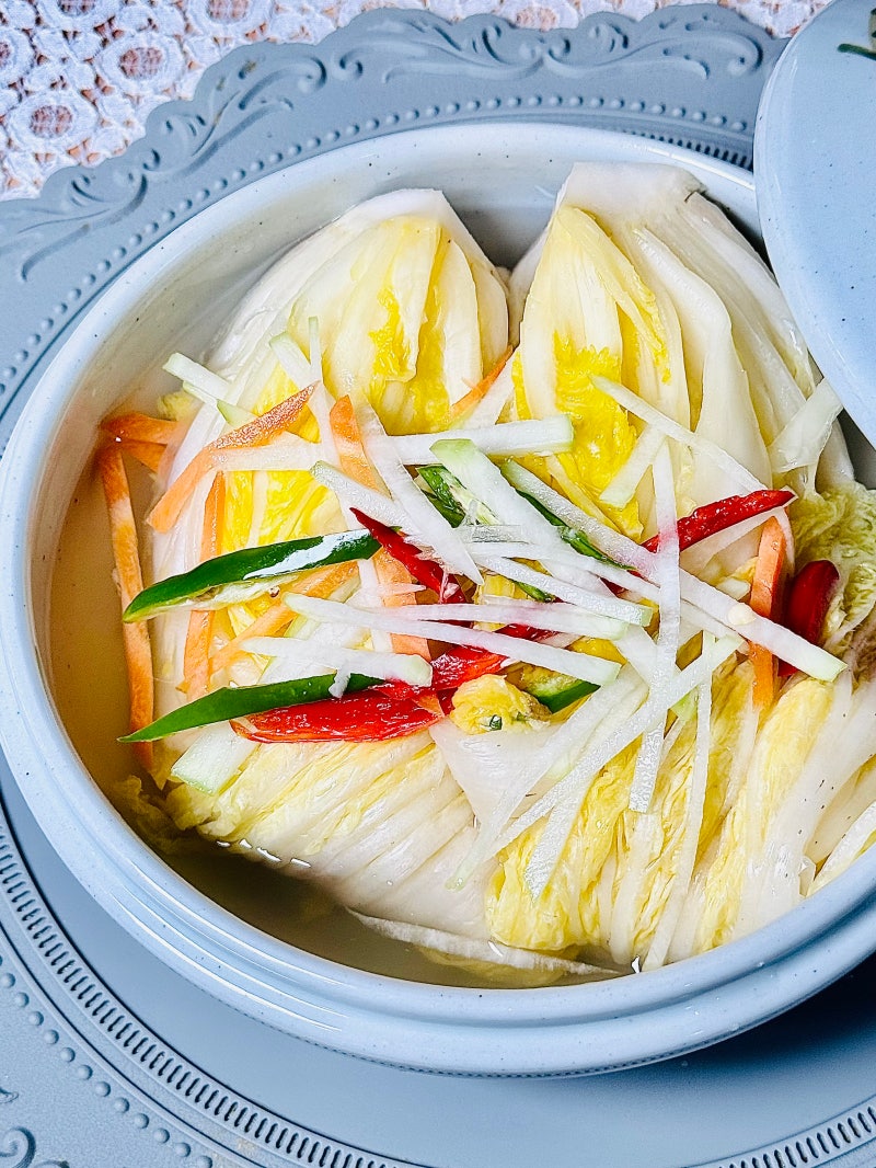 백김치황금레시피 초간단 백김치 담그는 방법 네이버 블로그