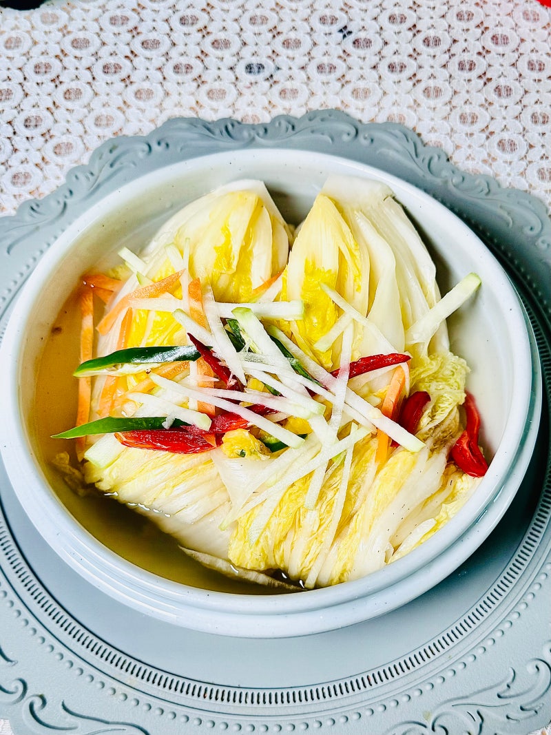 백김치황금레시피 초간단 백김치 담그는 방법 네이버 블로그