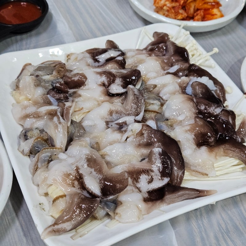 한진포구 맛집 파도소리형네횟집 3월엔 새조개죠 네이버 블로그