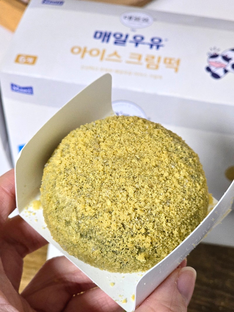 매일우유 아이스 크림떡 인절미크림찹쌀떡 간식 추천 네이버 블로그