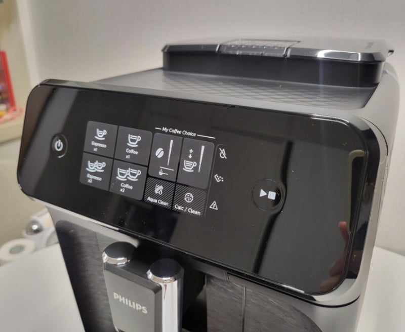 필립스 1200(EP1200/03) 시리즈 한 달 사용 대만족 후기(f 첫 사용법, 깨알 원두 추천) : 네이버 블로그