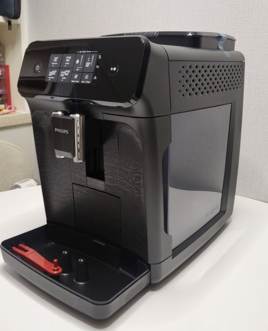 필립스 1200(EP1200/03) 시리즈 한 달 사용 대만족 후기(f 첫 사용법, 깨알 원두 추천) : 네이버 블로그