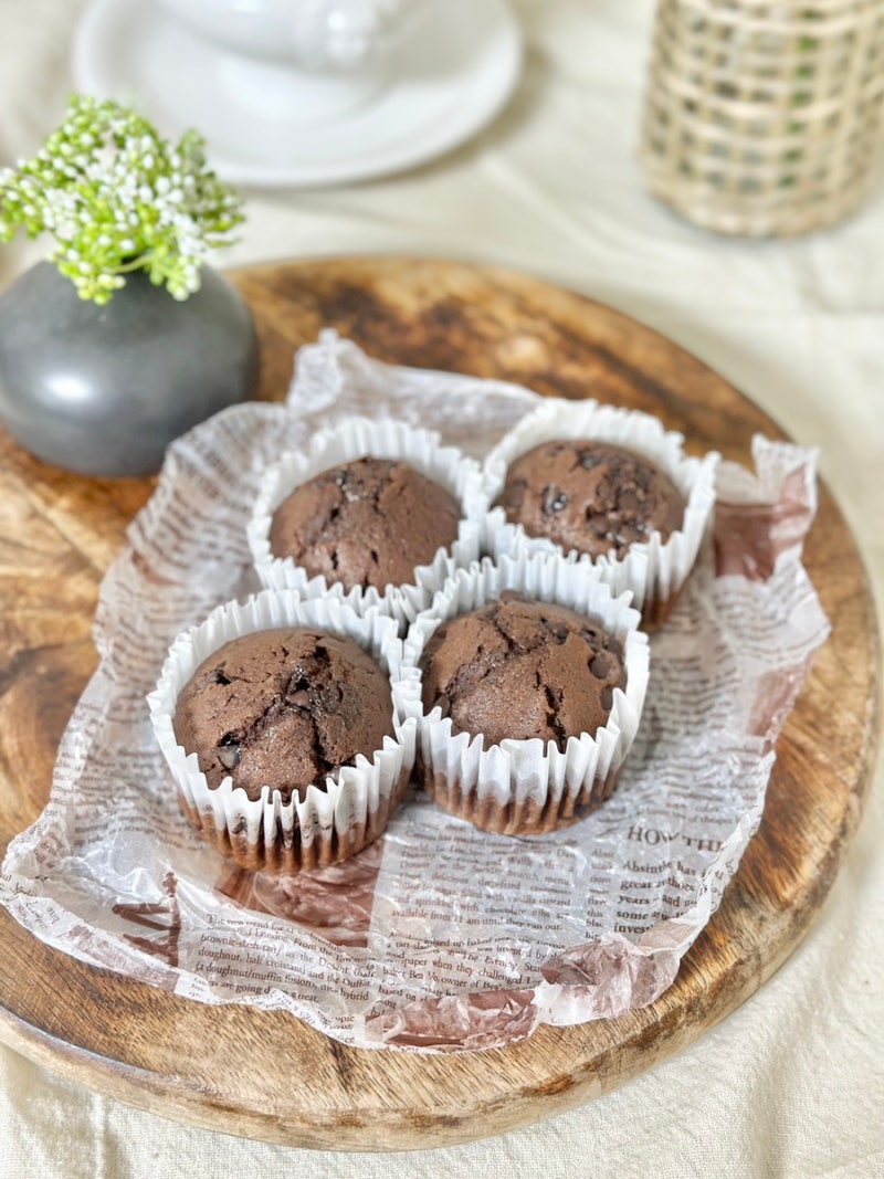 초코머핀 만들기 초코컵케이크 만드는 법 초코칩머핀 레시피 : 네이버 블로그