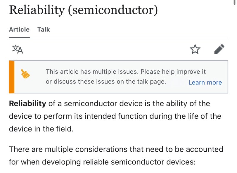 반도체 Reliability란?: BTI, HCI, TDDB, EM : 네이버 블로그