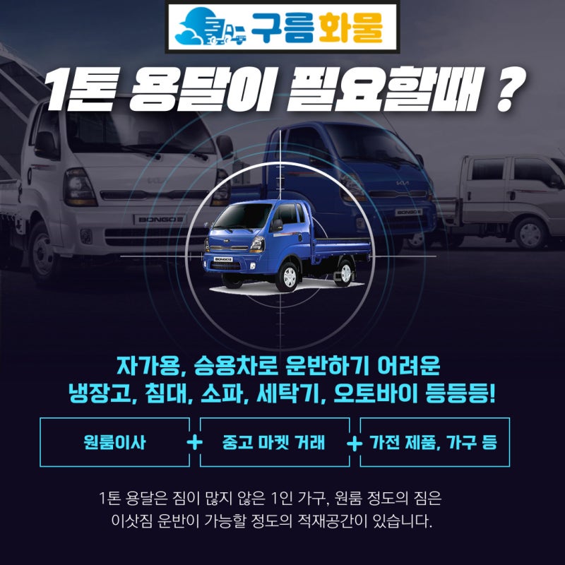 1톤 용달 비용 쉽고 빠르게 조회하고 운송하는 방법1톤용달 네이버 블로그