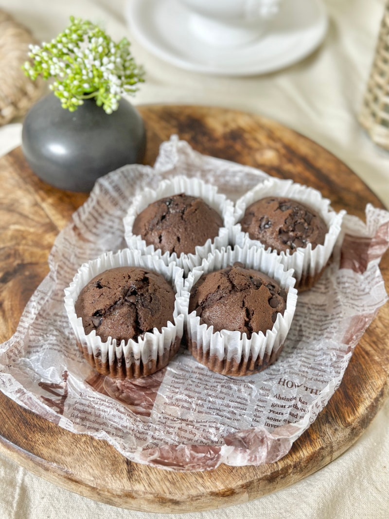 초코머핀 만들기 초코컵케이크 만드는 법 초코칩머핀 레시피 : 네이버 블로그