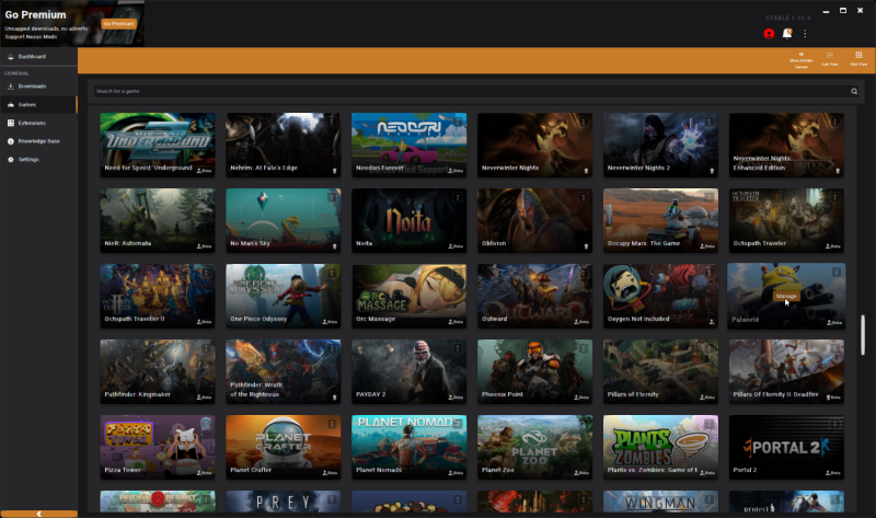 NexusMods Vortex Mod Manager 설치 방법 : 네이버 블로그