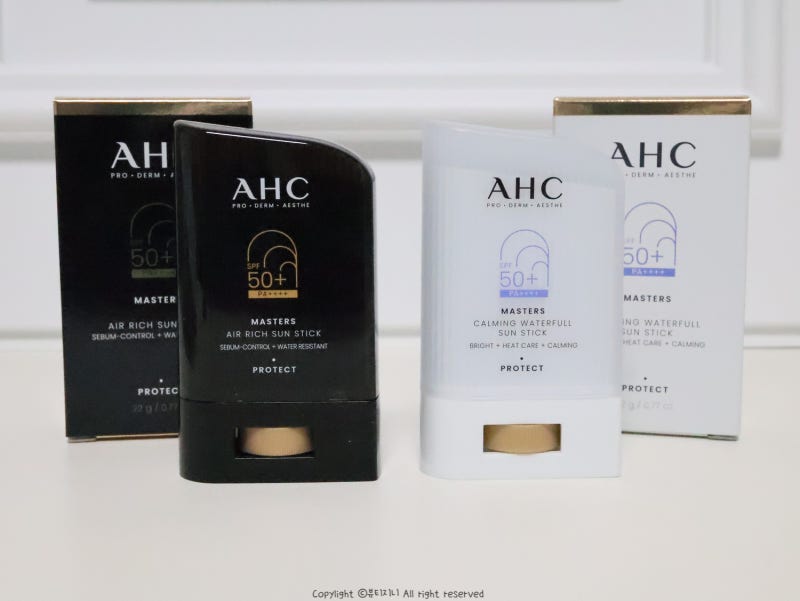 스틱 선크림 추천 Ahc 박세리 선스틱 화이트 And 블랙 네이버 블로그