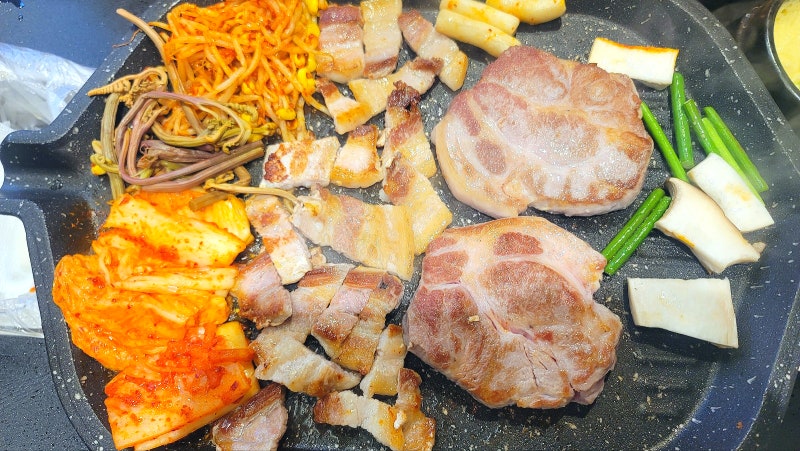 청주시 가경동 맛집 아이들과 가기 좋은 삼겹살 밥집 네이버 블로그