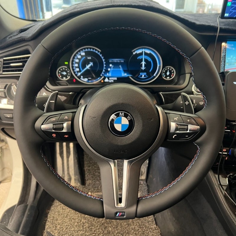 Bmw F10 528i M 3포크 핸들교체작업 And 실내 도어 손잡이 3개 교체 정비 네이버 블로그