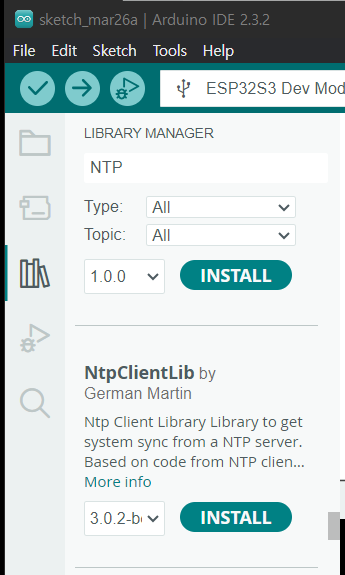 ESP32 Study : WiFi NTPClient : 네이버 블로그