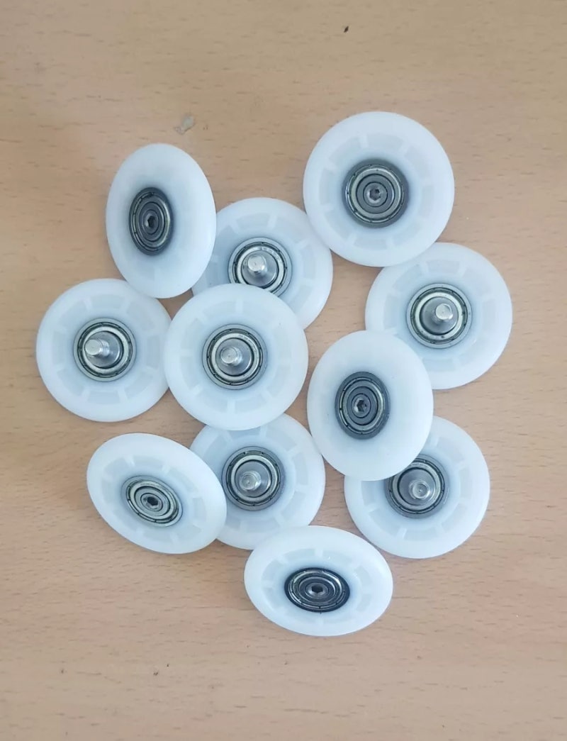 Diy 슬라이딩 붙박이장 롤러 셀프 수리 부속 부품 베어링 호차 철물 댐퍼 판매 장롱 미닫이장 로라 레일 고장 수리 하드웨어