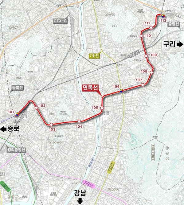 면목선 예타 노선도 착공 개통 구리 연장 및 부동산 전망 완벽정리 네이버 블로그
